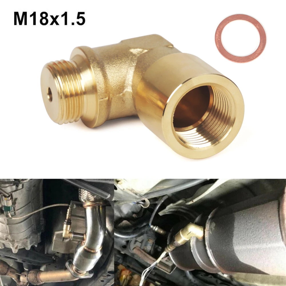M18-x-1-5-Connector-Plug-Kit-P0420-P0430-Exhaust-90-Degree-O2-Oxygen ...