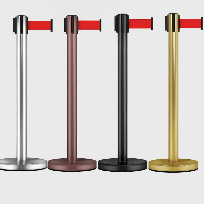 Access-Control-Barricades-Crowd-Barrier-Retractable-Isolation-Belt-Line ...