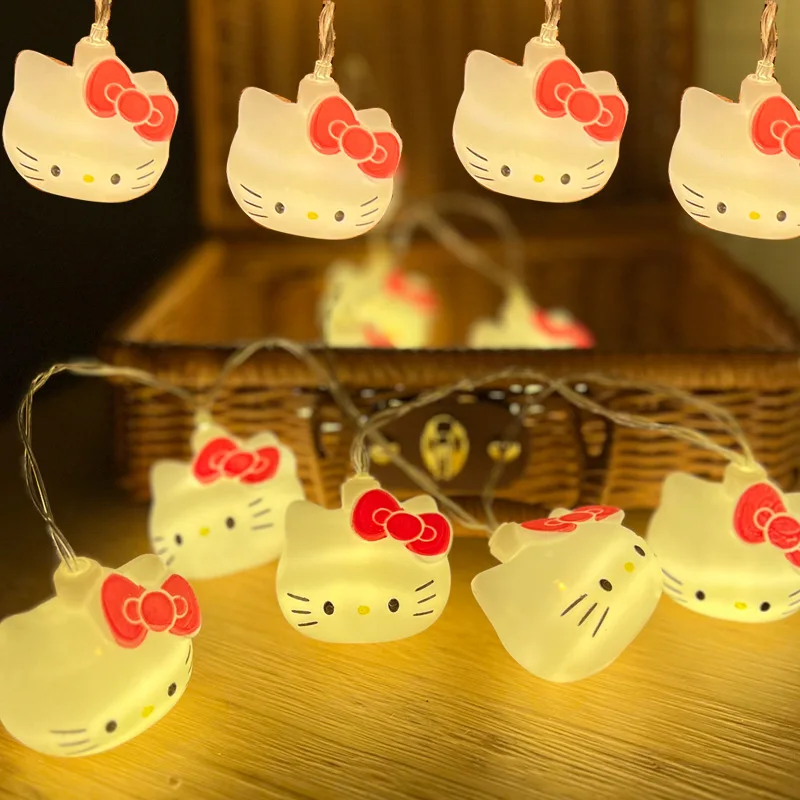Hello Kitty Led Strip Para Decora O De Quarto L Mpada Sanrio Atmosfera