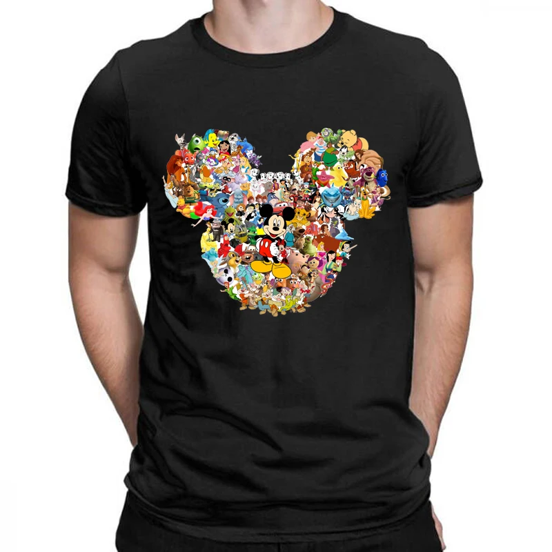 Disney-Mickey-Mouse-Men-T-Shirt-Cute-Cartoon-Women-s-Tshirts-Fashion ...