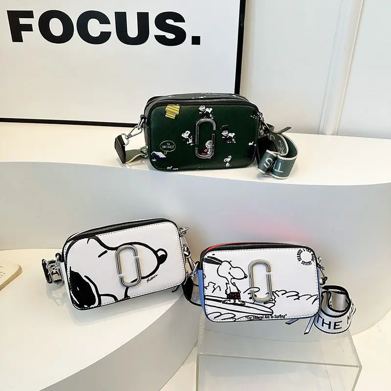 Snoopy-Fashion-New-Camera-Women-s-Bag-Cartoon-Printed-Shoulder-Small ...
