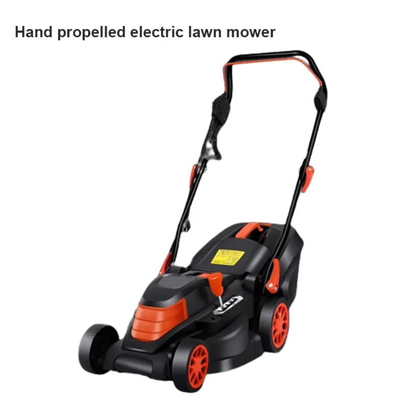 220V-Hand-Propelled-Electric-Lawn-Mower-Hand-Push-Grass-Cutting-Machine ...