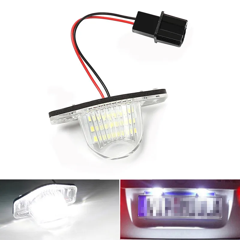 1Pcs LED Car Number License Plate Light For Honda Crv Fit for Odyssey ...