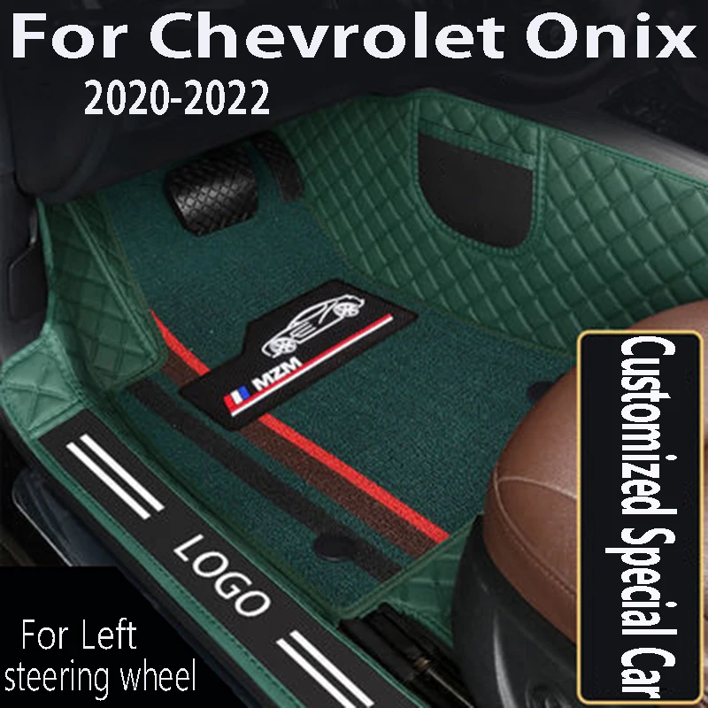 Car-Floor-Mats-For-Chevrolet-Onix-2020-2022-Customized-Auto-Carpets ...