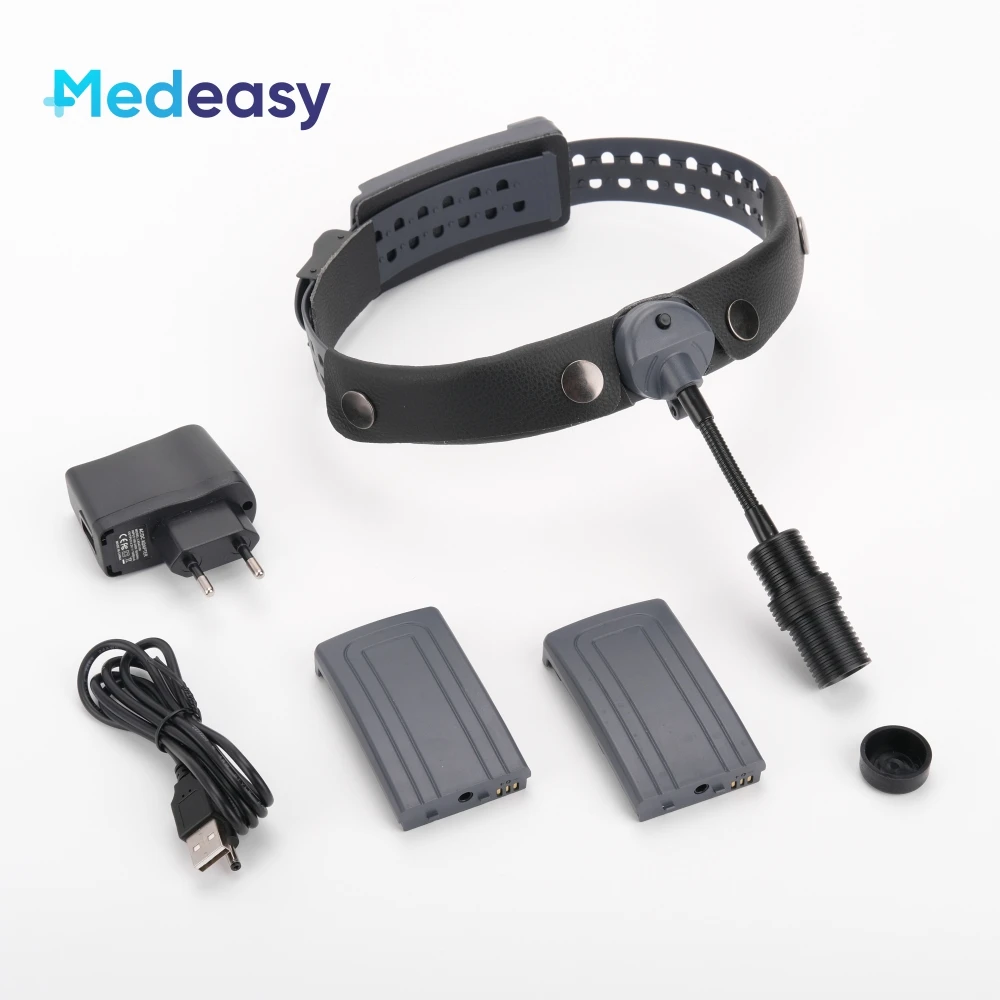 8W-LED-Medical-Headlight-Wireless-Rechargeable-ENT-Oral-Dental ...