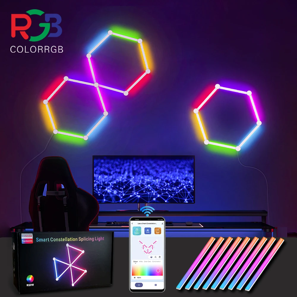 RGB-Smart-LED-RGBW-Light-Strips-12V-Game-Room-Decorative-Light-Strip ...