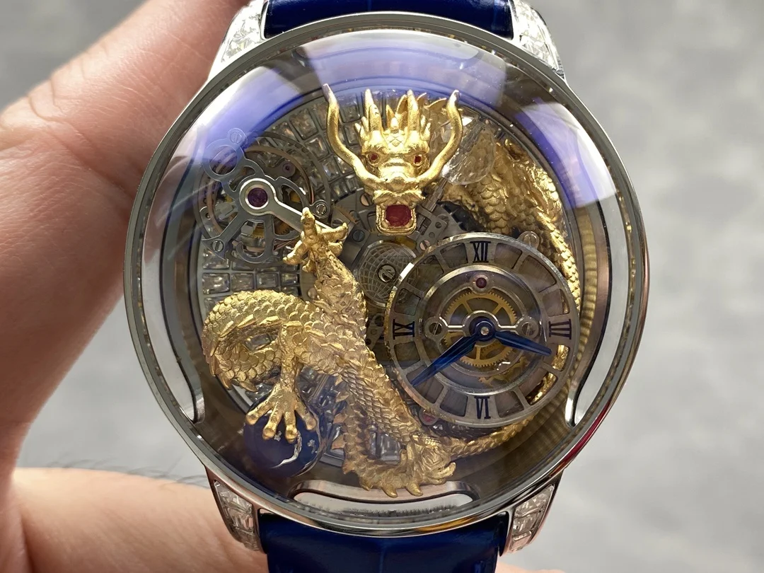 High quality jacob Chinese Loong mechanical movement watch - AliExpress ...