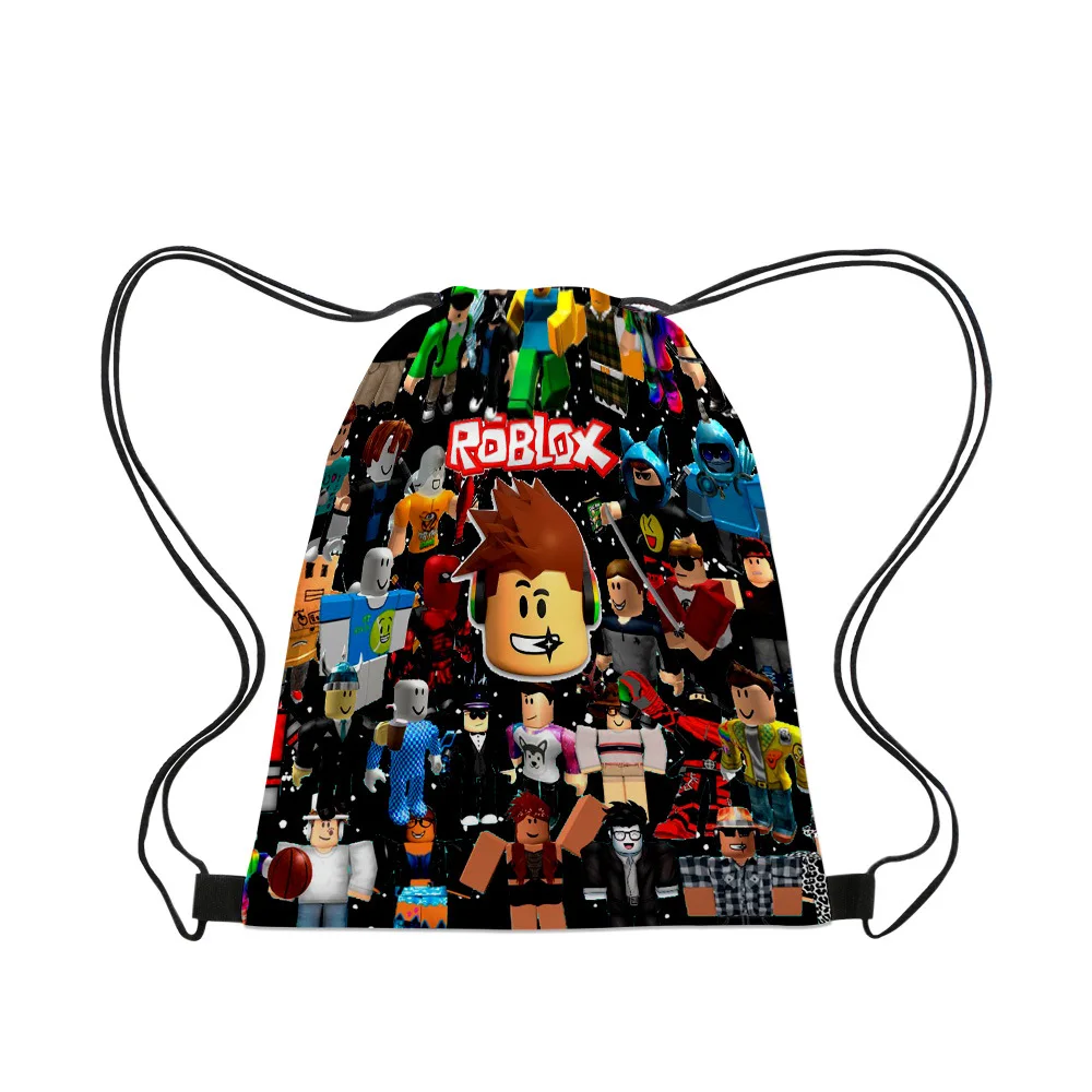 3D-New-Printing-Virtual-World-ROBLOX-Drawstring-Backpack-Cartoon ...