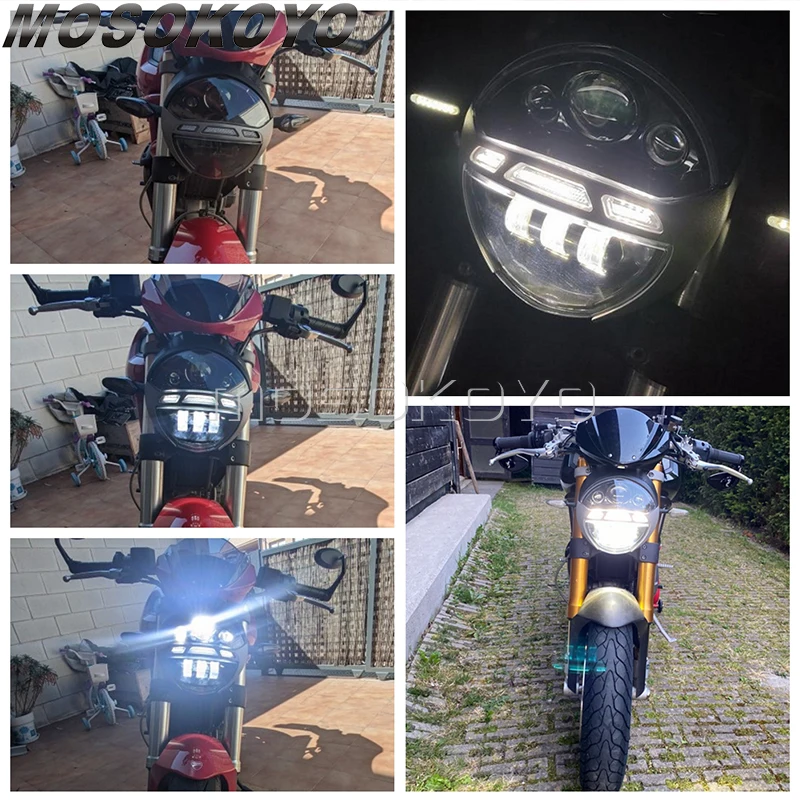 Ducati Monster 796 Custom Headlight