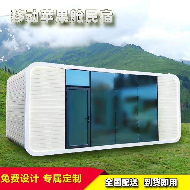 Customized-outdoor-mobile-apple-cabin-lodging-holiday-inn-star-guest ...