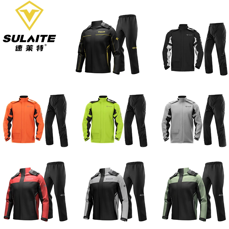 Sulaite-Men-Motorcycle-Raincoat-Motorbike-Rain-Suit-Moto-Raincoat-Rain ...