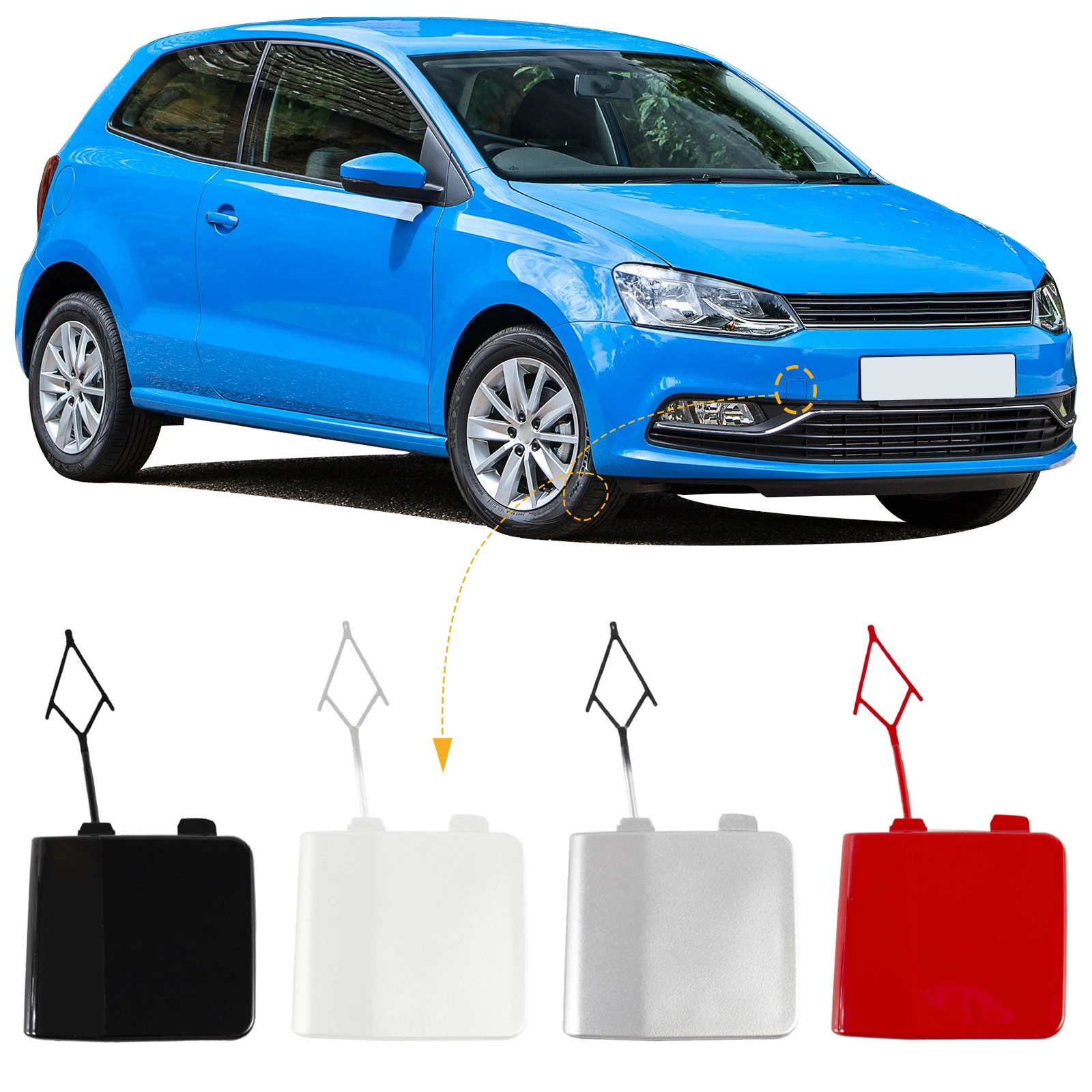 Vw polo tow hook store