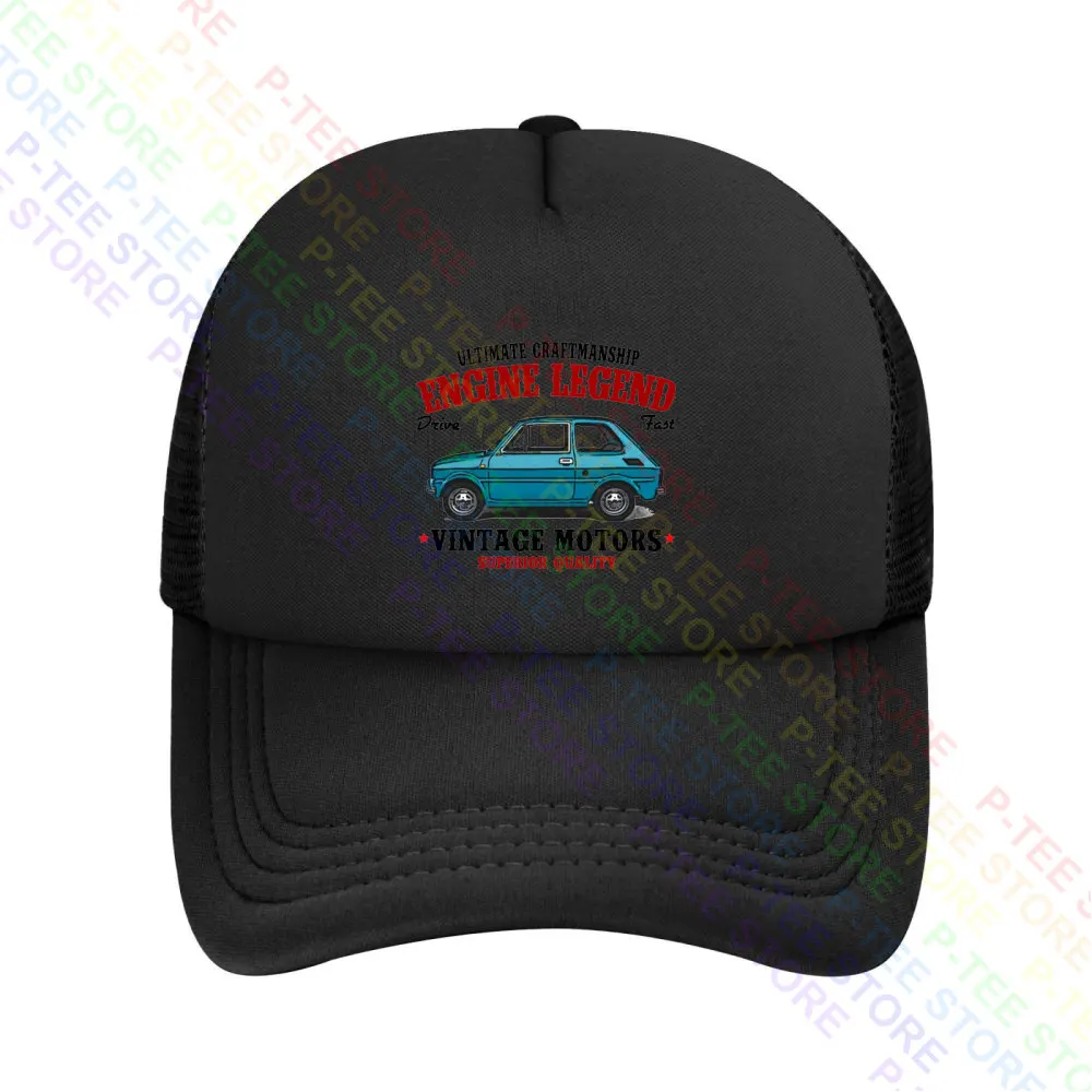 Fiat-126-1976-Engine-Legend-Baseball-Cap-Snapback-Caps-Knitted-Bucket ...