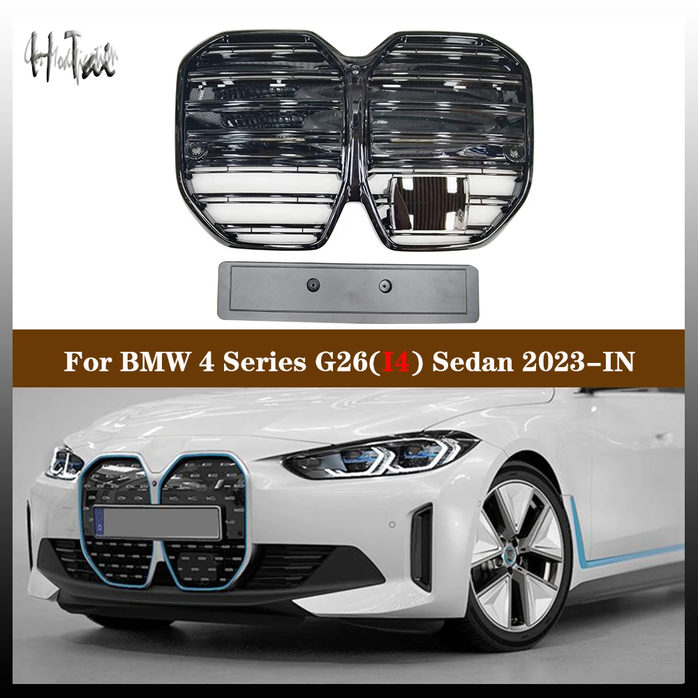 ABS-Front-Bumper-Grille-Car-Replacement-for-BMW-4-Series-G26-i4-4-Door ...
