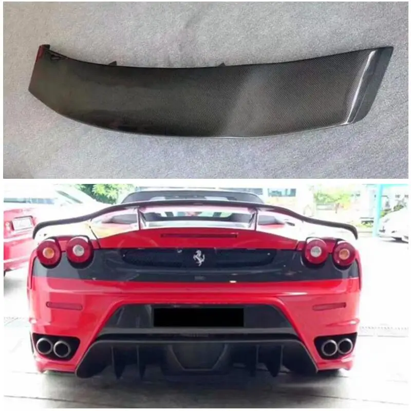 For Ferrari 430 High Quality Real Carbon Fiber Spoiler REAR WING TRUNK ...