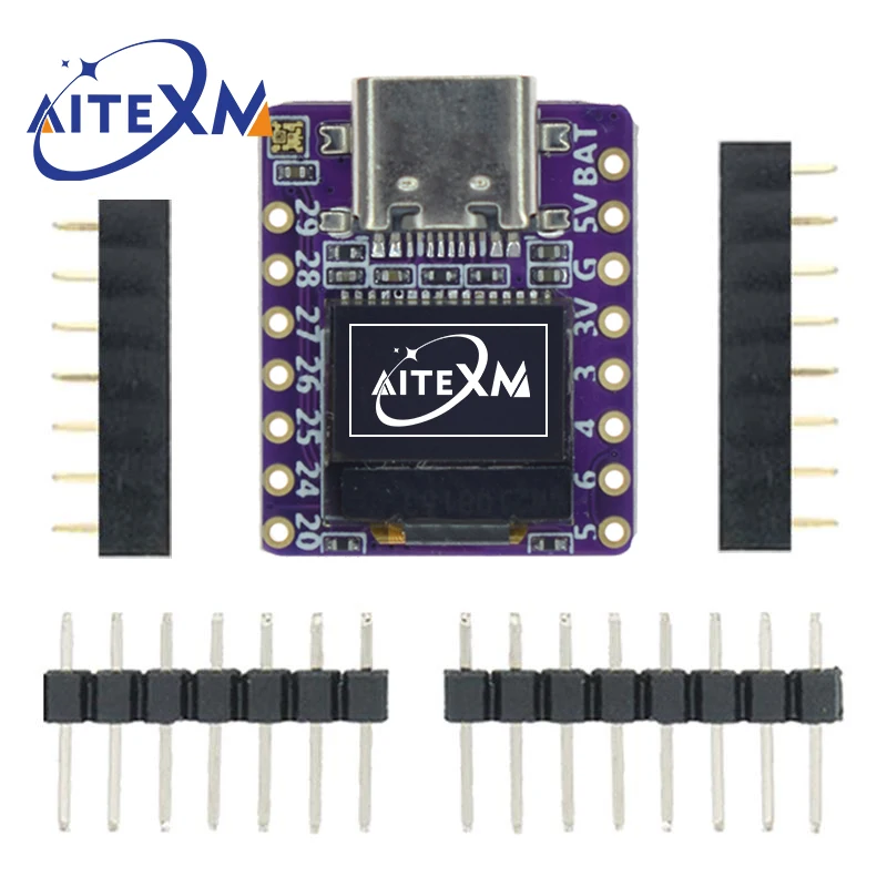 ESP32-C3-RP2040-Raspberry-Pi-Pico-Development-board-with-0-42-inch-LCD ...