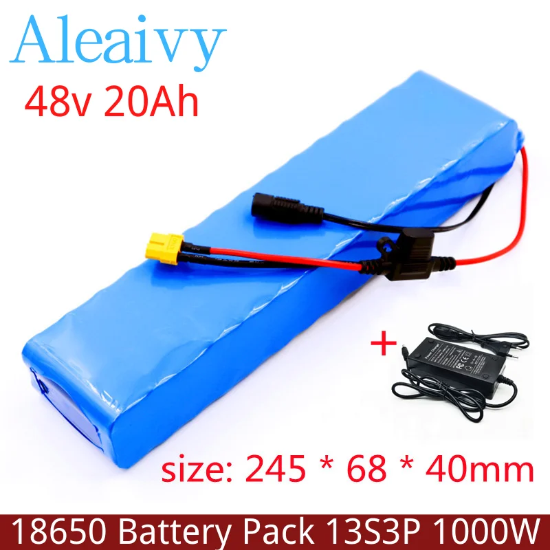 E-bike 48v Battery Pack 20ah 18650 Lithium Ion Battery 13s2p Bike ...