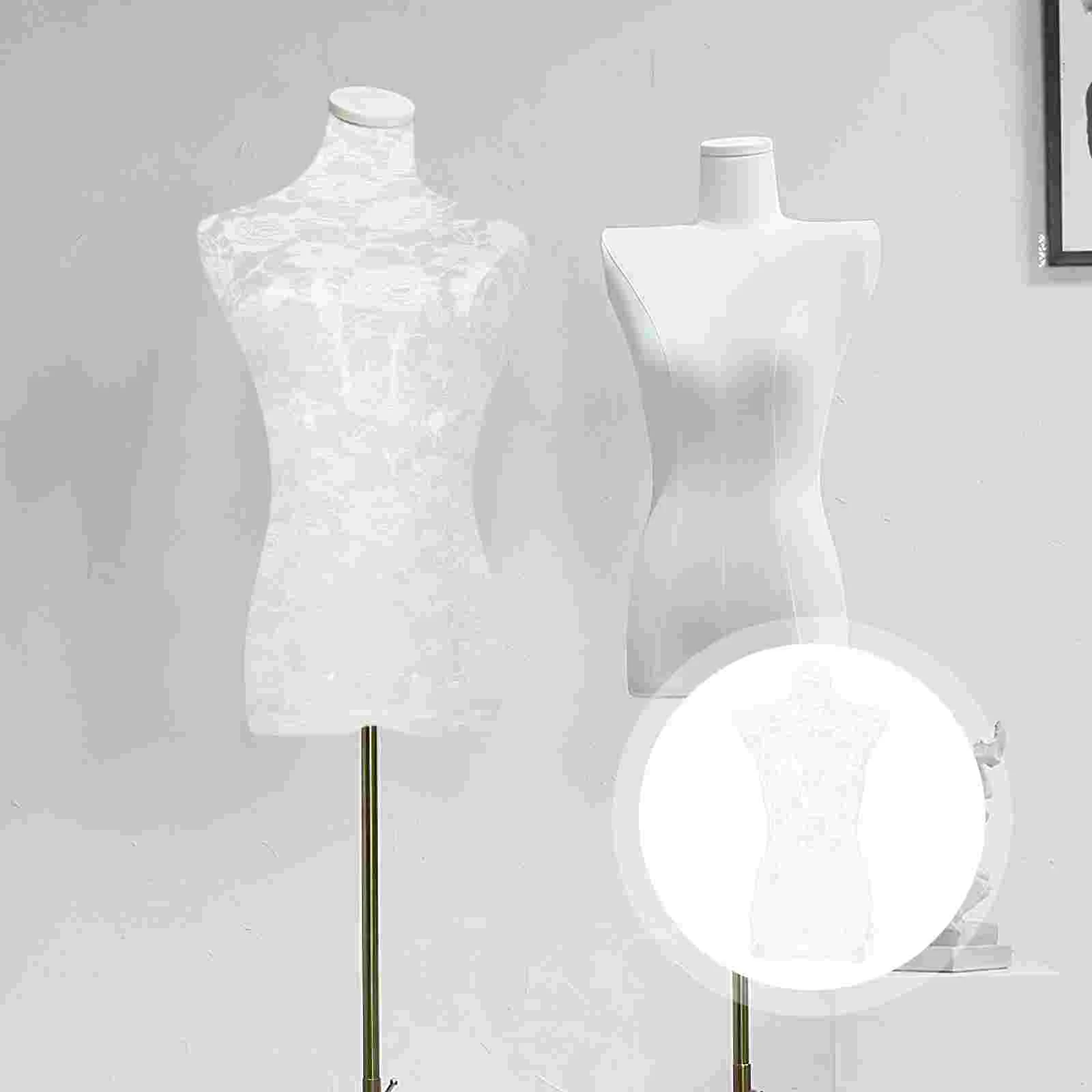 Model-Props-Cloth-Cover-Manequins-Full-Body-Mannequin-Fabric-Lace-Gown ...