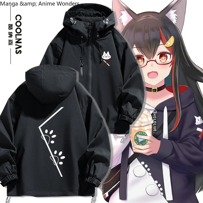Vtuber Hololive Hoshimati Suisei Costum Long Sleeve Print Jacket Zipper ...