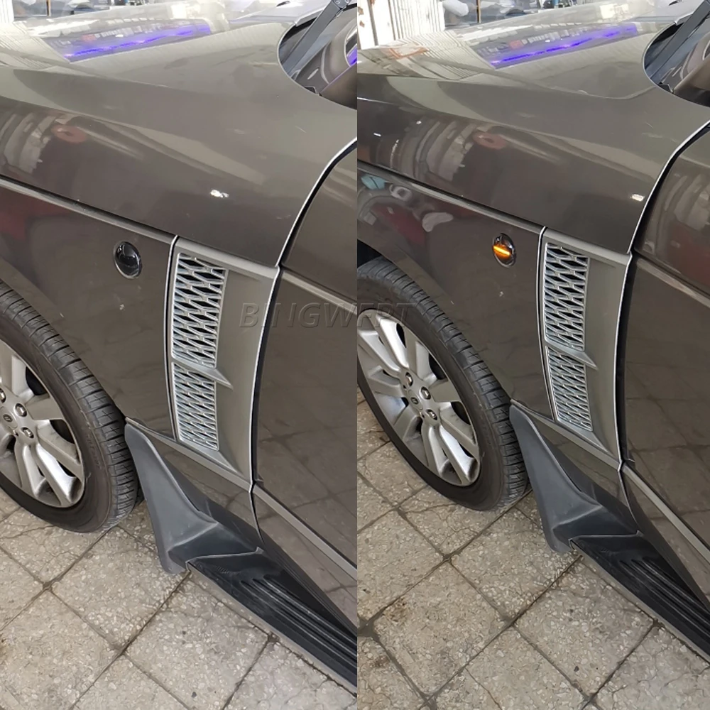 2PCS-Car-LED-Side-Repeater-Indicator-Lamp-Lamps-For-Land-Range-Rover ...