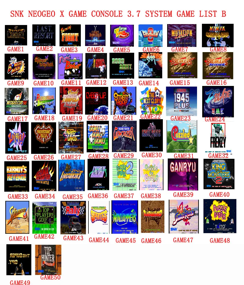 VOL2-SNK-NEO-GEO-X-GOLD-Limited-special-latest-handheld-game-card-sets ...