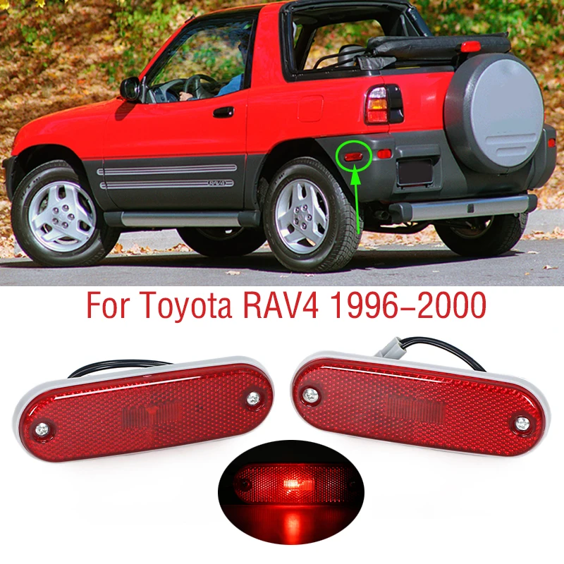 For-Toyota-RAV4-RAV-4-1996-1997-1998-1999-2000-Car-Rear-Bumper-Side ...