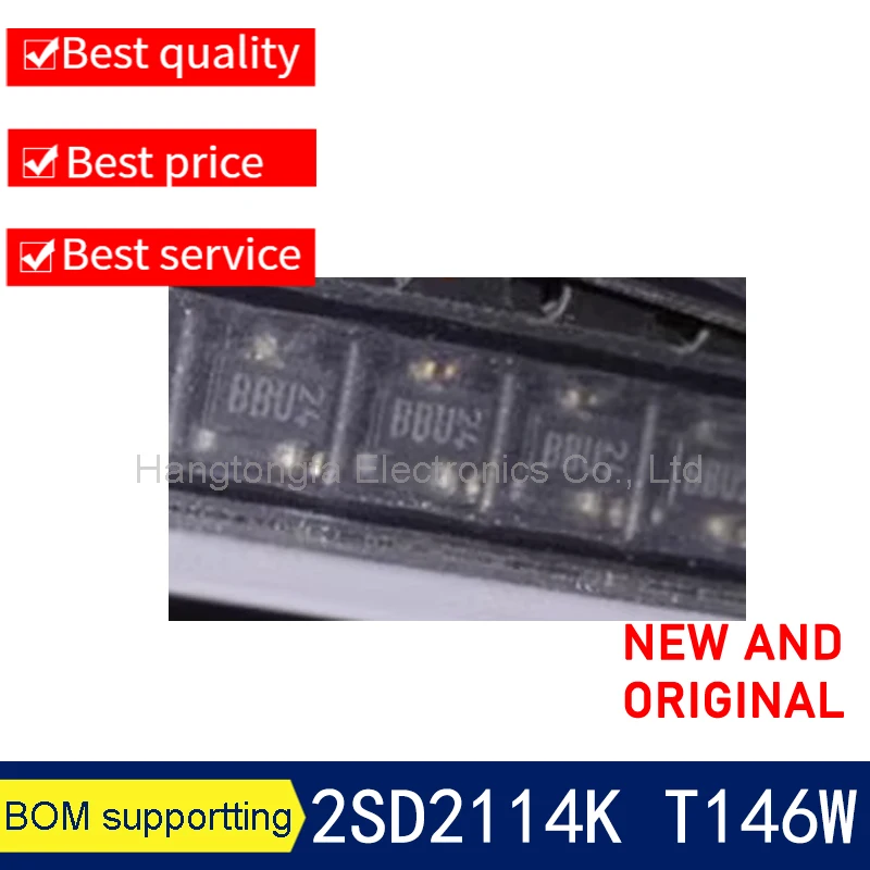 100PCS-LOT-Original-2SD2114K-T146W-T146V-2SD2114K-Marking-BBW-BBV-SOT23 ...