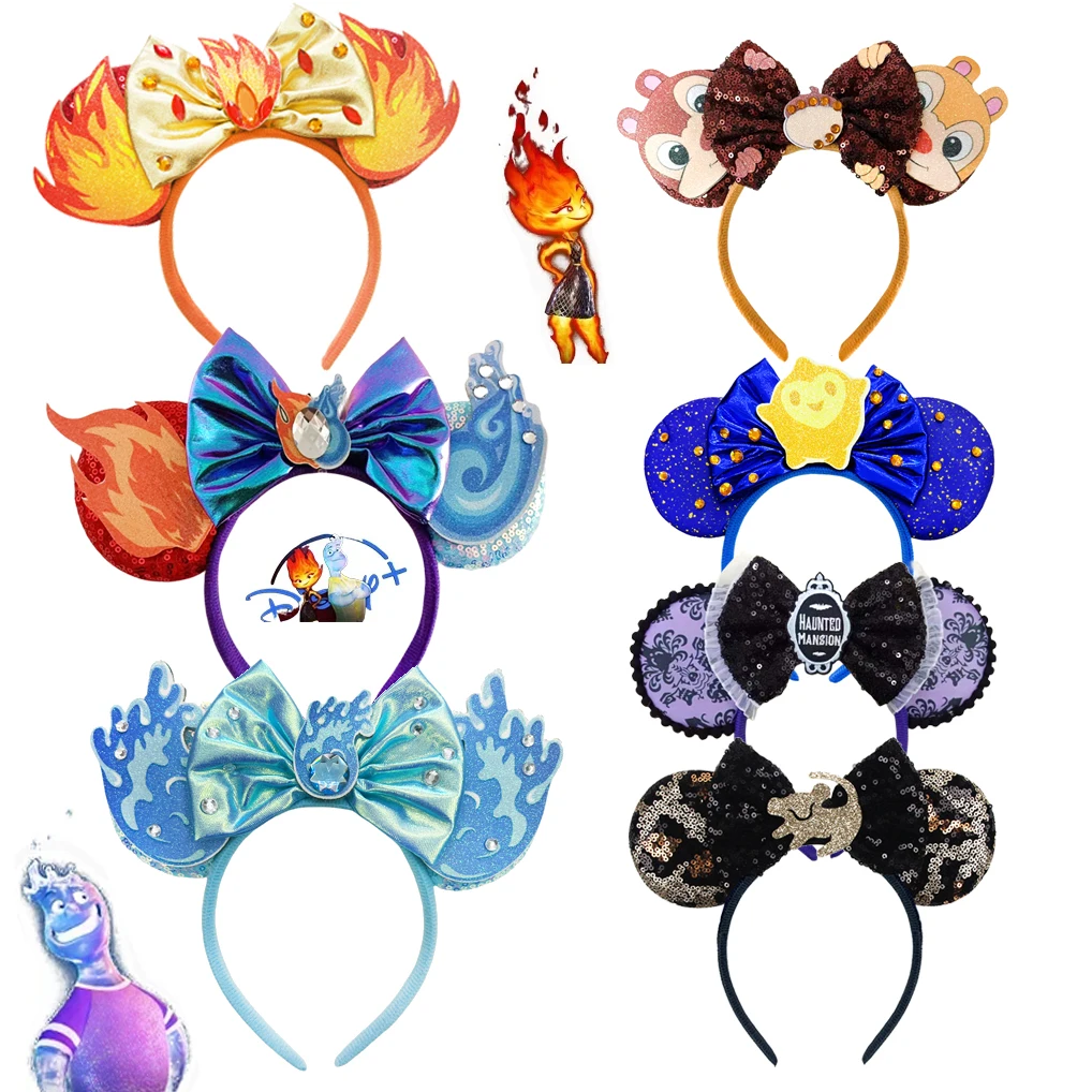 Water-Fire-Elemental-Mickey-Mouse-Ears-Headbands-Women-Aladdin-Hair ...