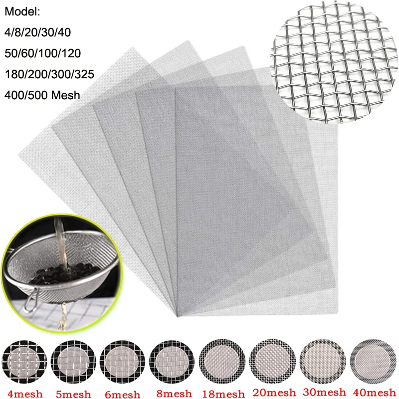4-500Mesh Woven Wire High Quality Stainles Steel Screening Filter Sheet ...
