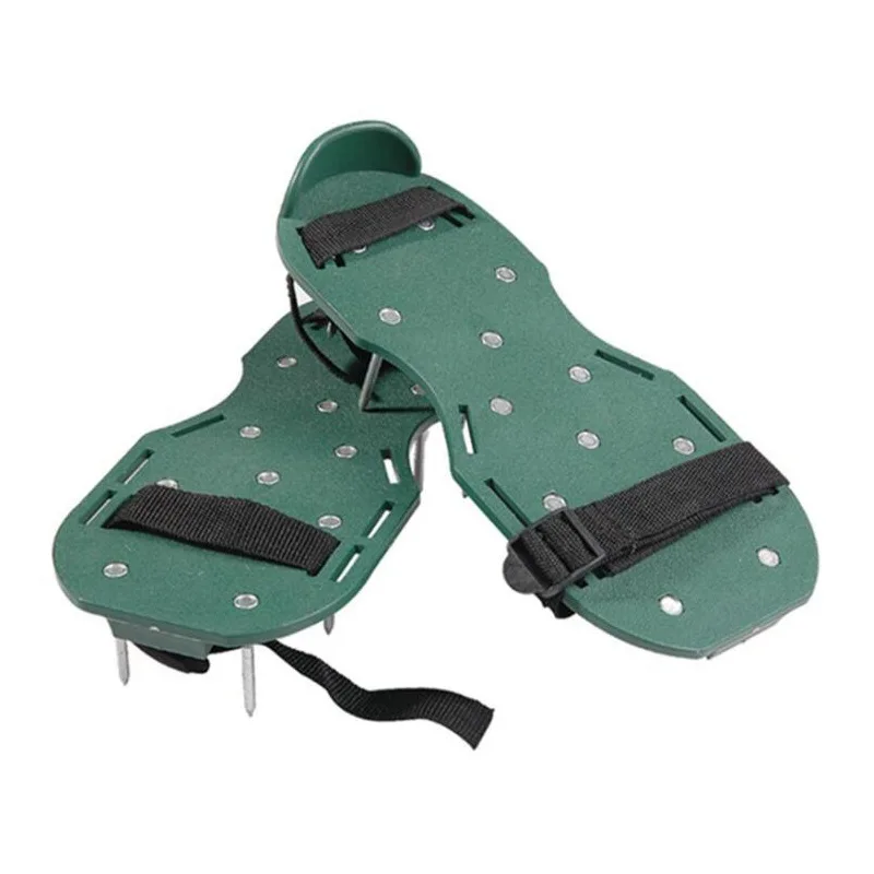 New-garden-spikes-grass-scarifying-shoes-plastic-plate-spikes-grass ...