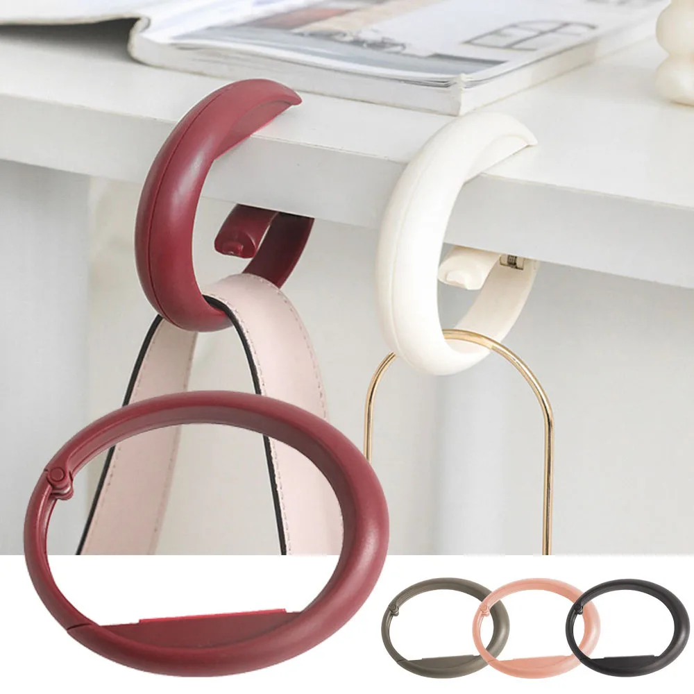 Portable-Bag-Hook-Hanger-Foldable-Table-Hook-Office-Decor-Plastic-Desk ...