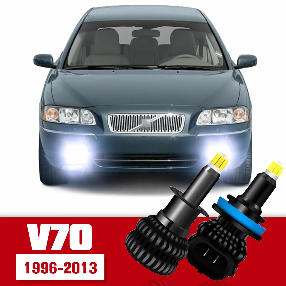2pcs-Front-Fog-Light-Accessories-LED-Bulb-Lamp-For-Volvo-V70-1996-2013 ...