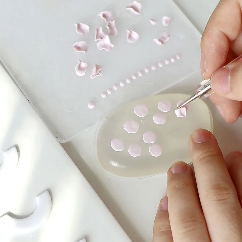 1PC Pottery Clay Soft Silicone Pad Modeling Dotting Tool Mat for DIY ...