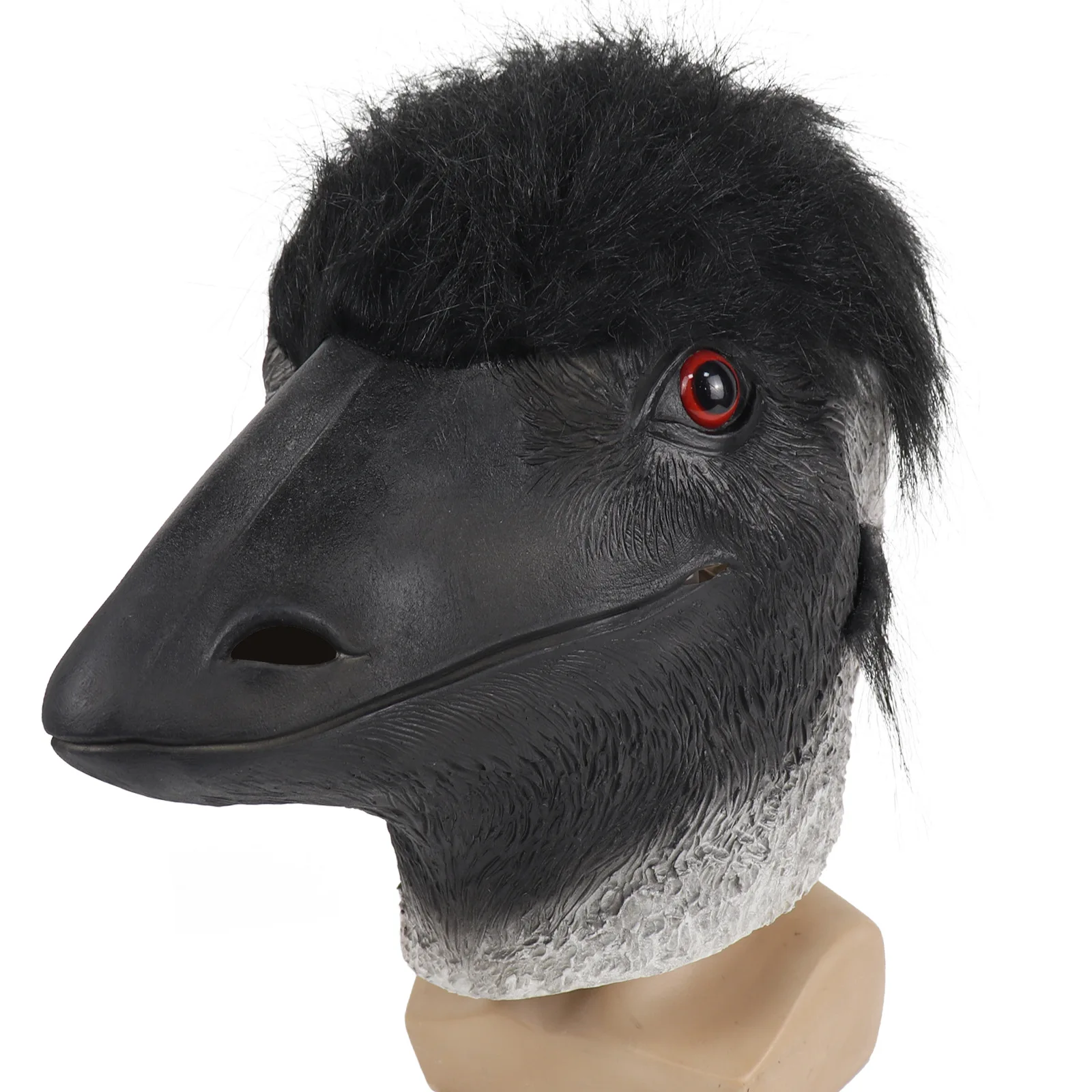 Cosplay-Ostrich-Mask-Funny-Headgear-Halloween-Costume-for-Men-Women ...