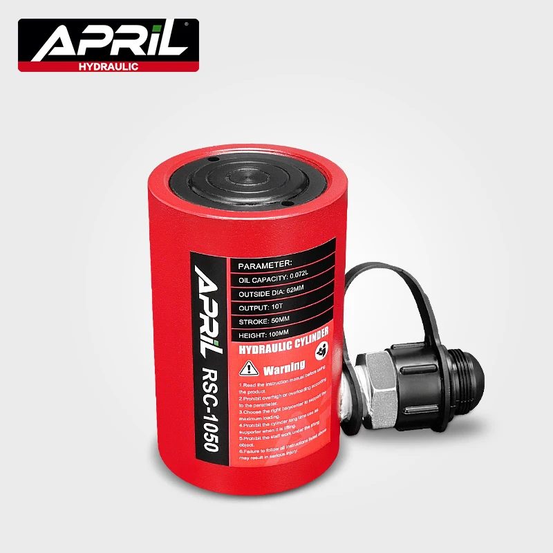 Short-Type-Hydraulic-Cylinder-RSC-1050-Hydraulic-Lifting-Jack-with ...