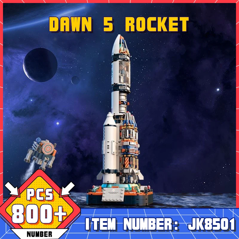 JK8501-800-Pcs-Bricks-Exploration-Space-Series-Collection-Version-Dawn ...