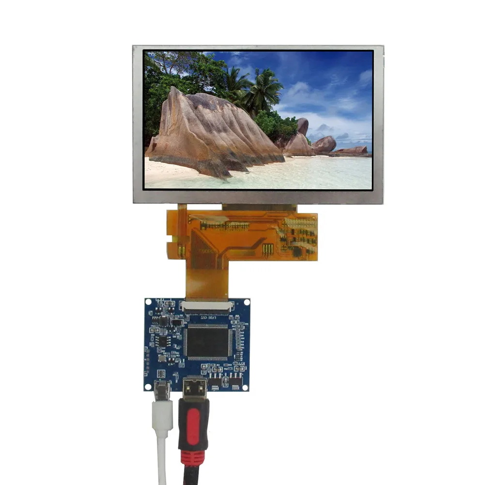 Multipurpose LCD Display Controller, Driver Board, Mini HDMI Compatível, DIY, 5"| | - AliExpress