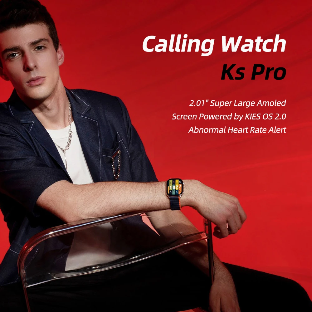 Kieslect Ks Pro Smart Calling Watch Price in Bangladesh - ShopZ BD
