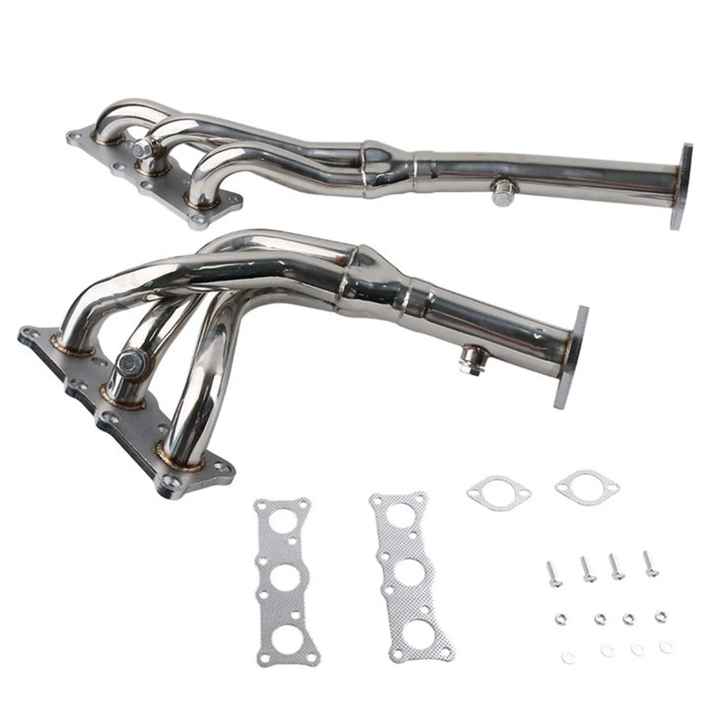 Collecteur-en-acier-inoxydable-pour-moteur-n52-n53-E90-E91-E92-E93-E81 ...