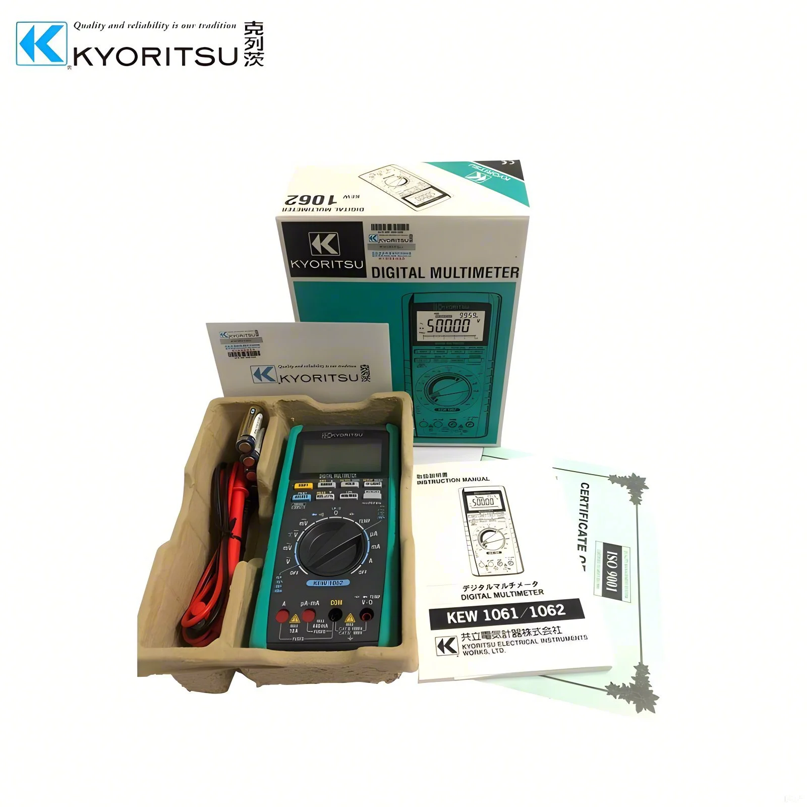 KYORITSU-mult-metro-Digital-probador-de-CA-y-CC-KEW1050-KEW1051-KEW1061 ...