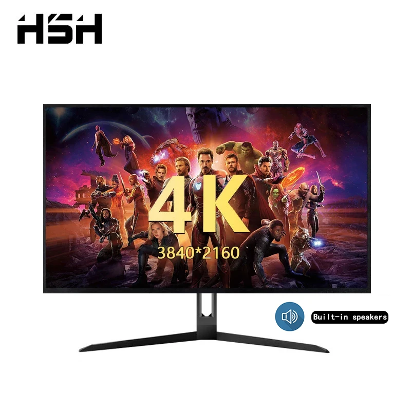 Ips 28 "4 k monitores gamer hd jogos 144hz monitores pc tela plana lcd ...