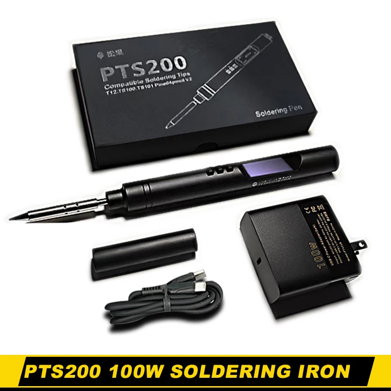 PTS200-100W-Electric-Soldering-Iron-Smart-Mini-Portable-Fast-Heating ...
