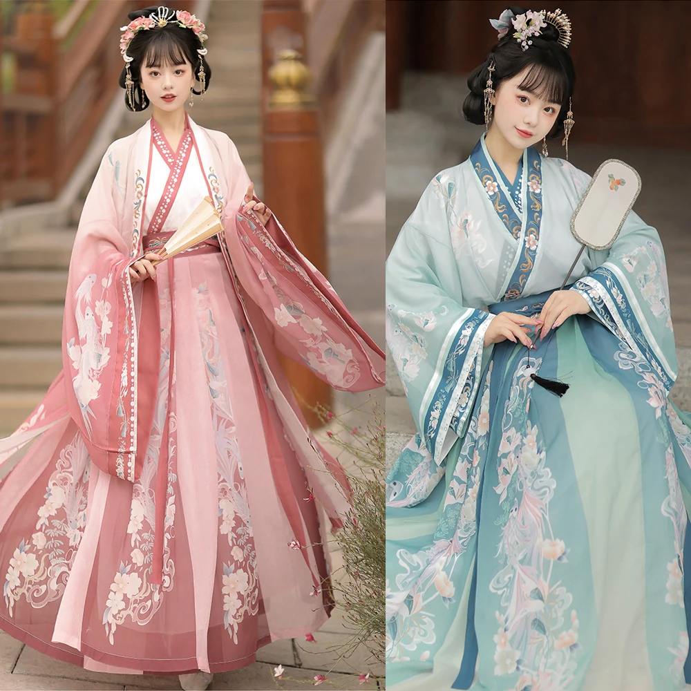 3Pcs-set-Chinese-Ancient-Clothes-Hanfu-Dress-For-Women-Girl-Halloween ...