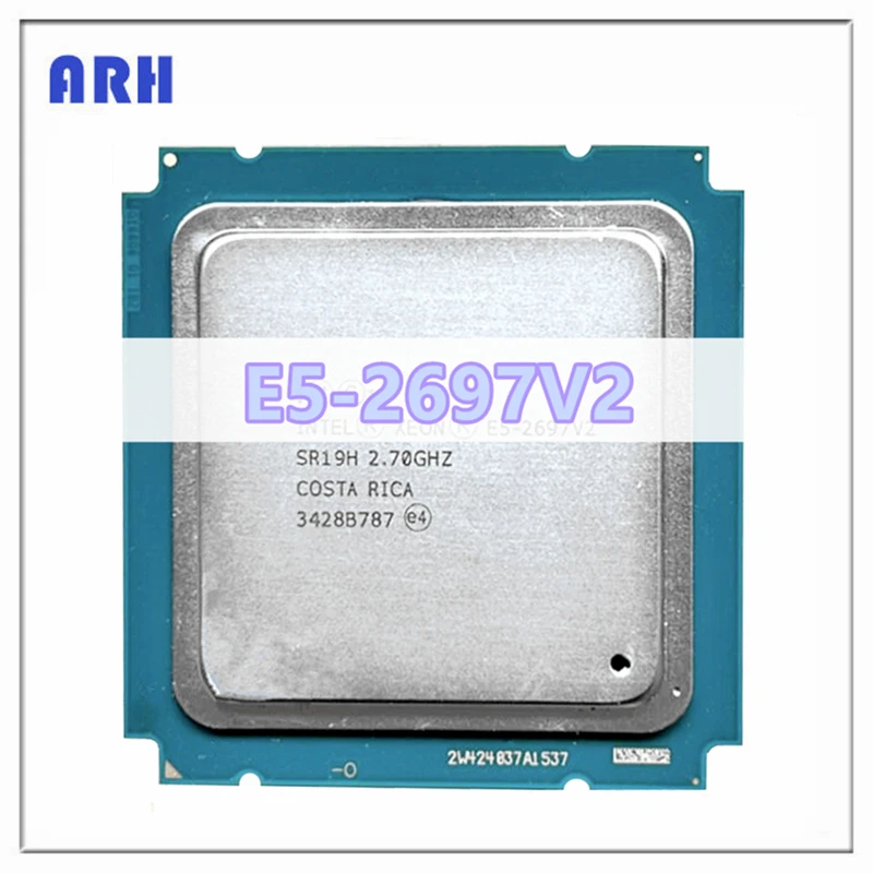 제온 E5 2697v2 CPU 프로세서, E5 2697v2, E5 2697 v2, 2.7 GHz, 12 코어, 24 스레드 ...