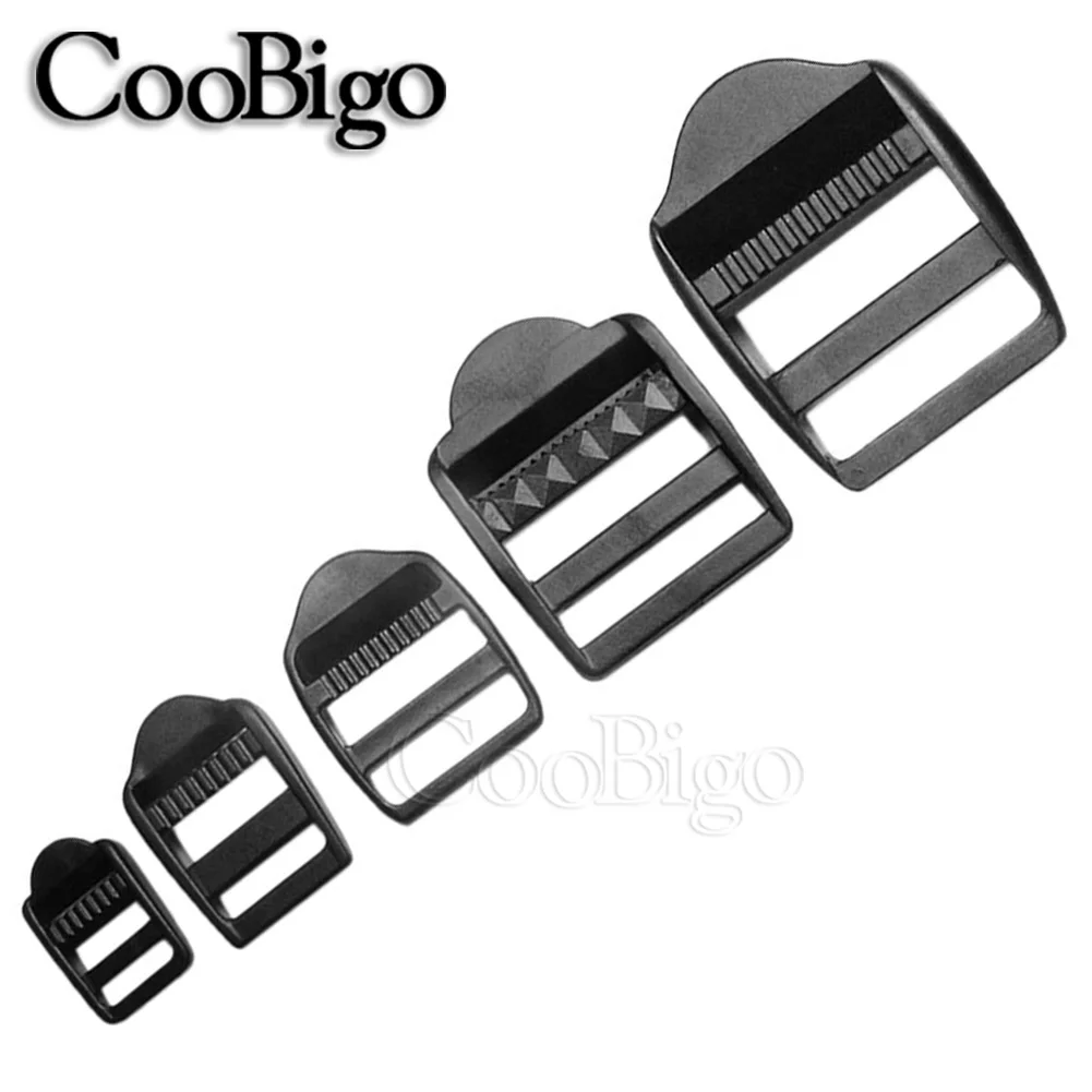 10pcs-Plastic-Ladder-Lock-Slider-Tri-Glide-Adjust-Buckles-For-Tactical ...