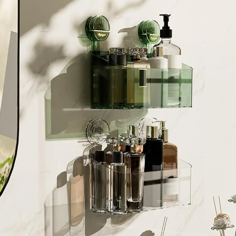 Suction-Cup-Shower-Storage-Shelf-Bathroom-Wall-Mounted-Shampoo-Bottle ...