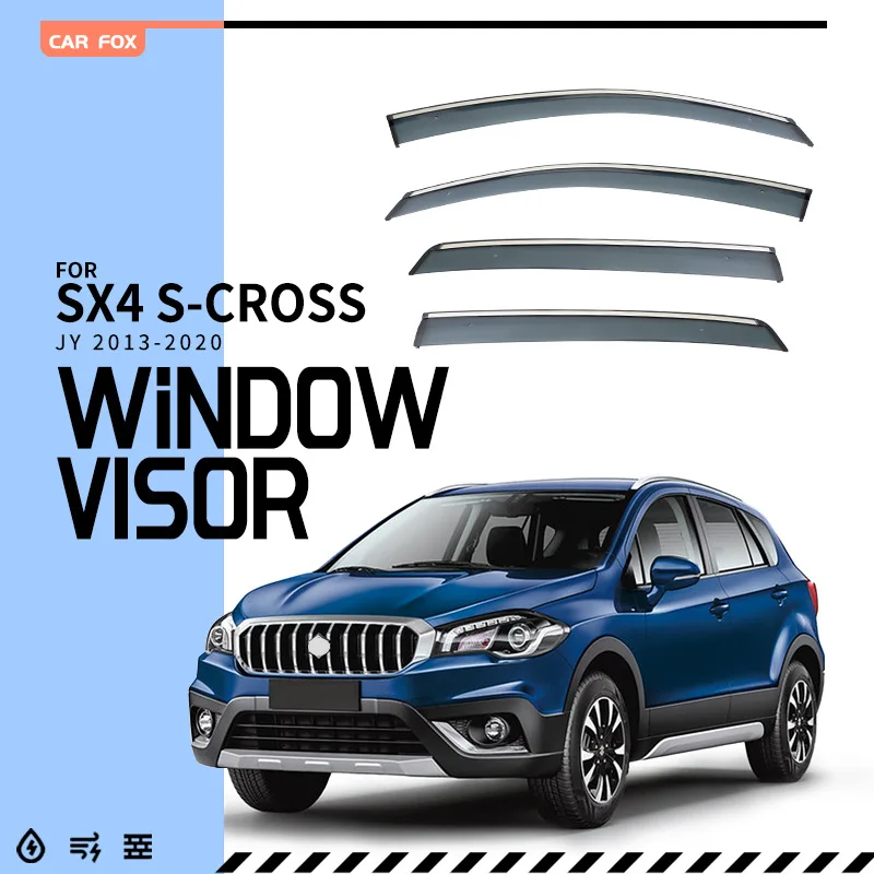 For Suzuki SX4 S-Cross Window visor Weather Shield Side Window ...