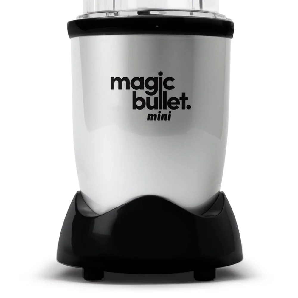 Magic Bullet Mini 14 oz. Compact Personal Blender Silver/Black portable ...
