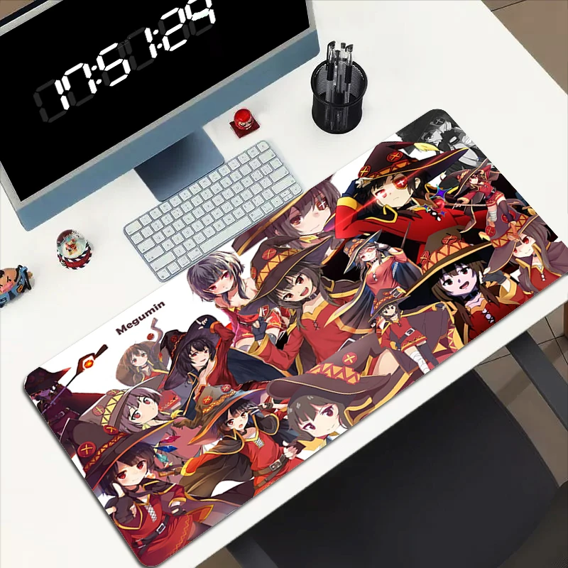 Mouse Pad Esteira Xxl Megumin Mousepad Anime 900x400 Teclado de Mesa ...