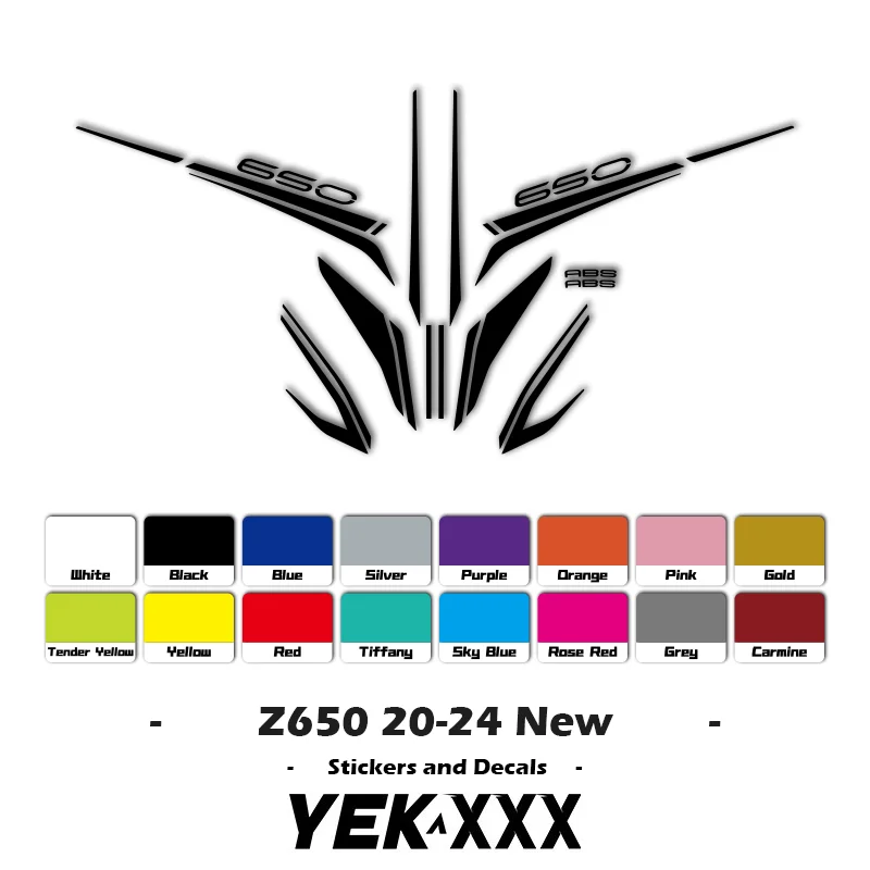 For Kawasaki Z650 2020 2021 2022 2024 Z650 20 21 22 23 24 New ...